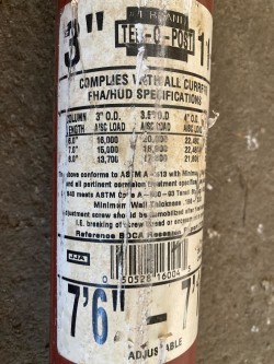 24 Mono Post - Heavy Duty for Sale